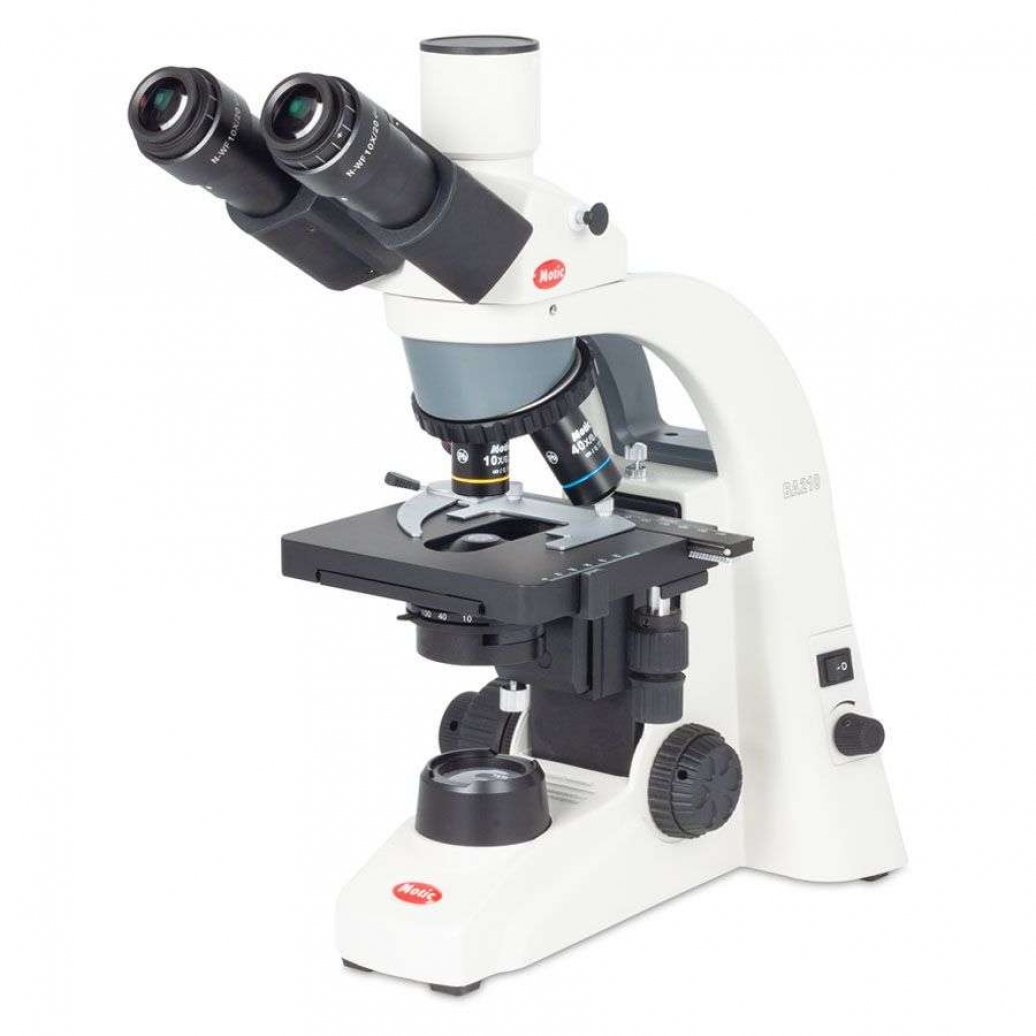 Microscope Trinoculaire MOTIC BA210 400x LED | Naturoptic