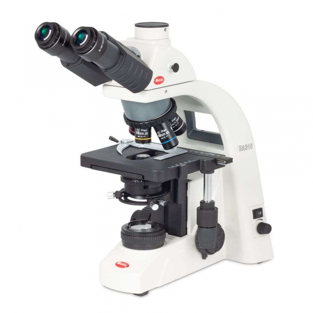 Microscope Trinoculaire MOTIC BA310 1000x LED | Naturoptic