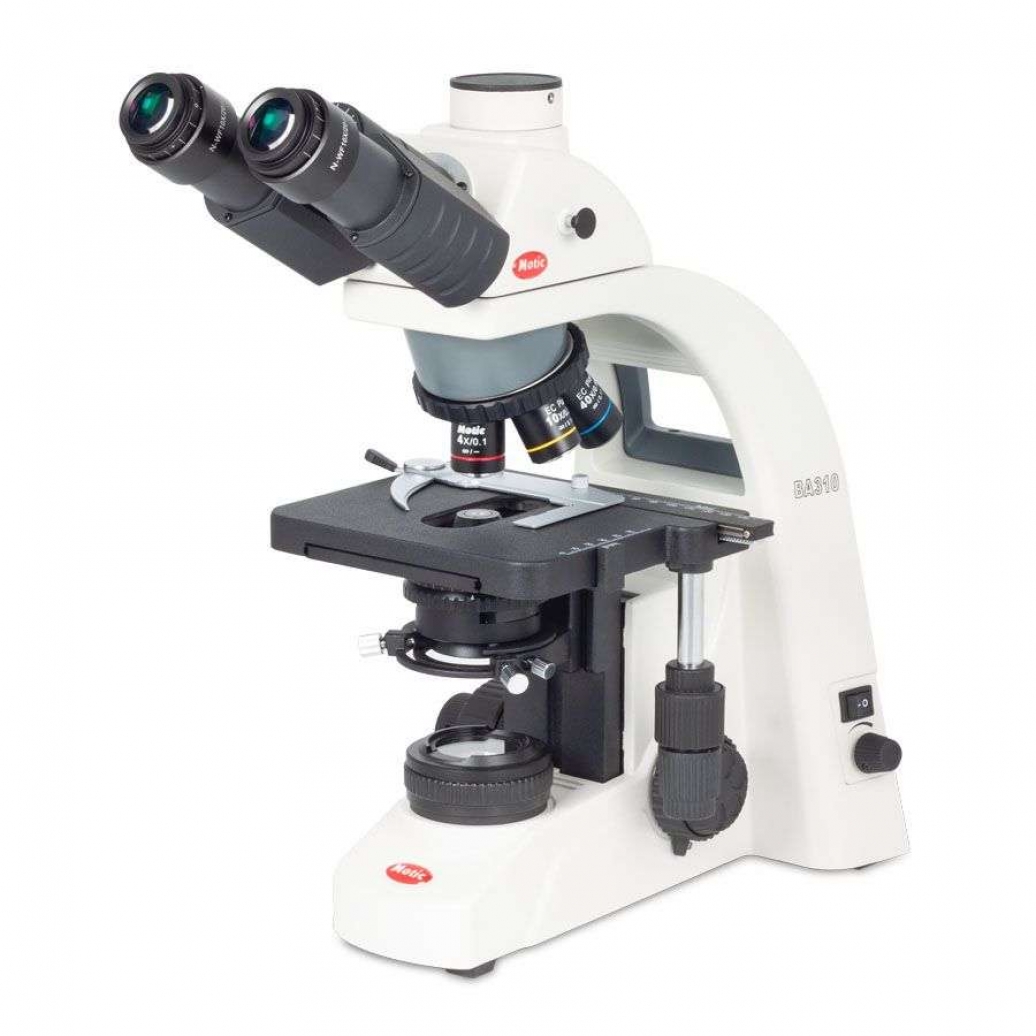 Microscope Trinoculaire MOTIC BA310 400x LED | Naturoptic