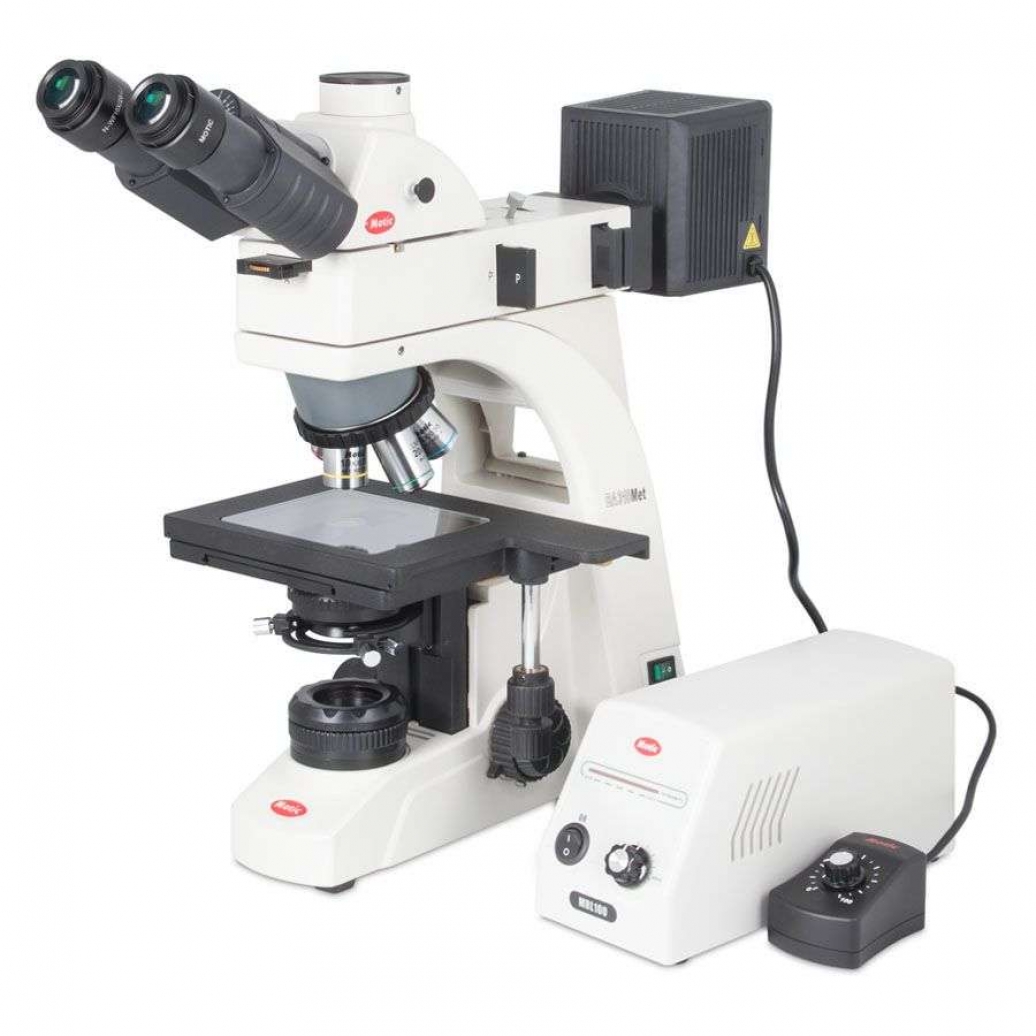 Microscope Trinoculaire MOTIC BA310 MET-T 75x50mm | Naturoptic