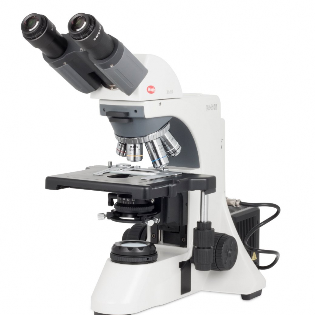 Microscope Binoculaire de Recherche MOTIC BA410E 50W | Naturoptic