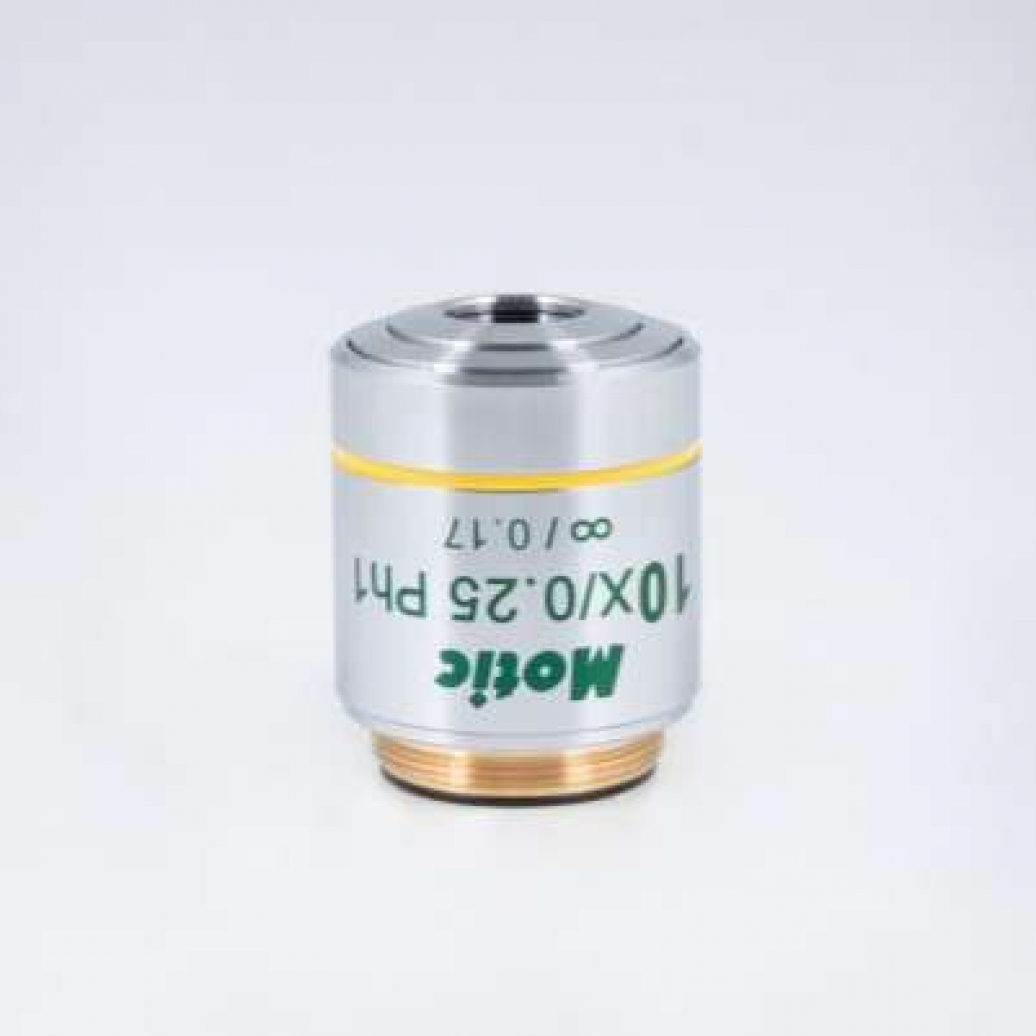 Objectif Microscope MOTIC Phase 10x Ph1 BA210/310/410 (Infini) | Naturoptic