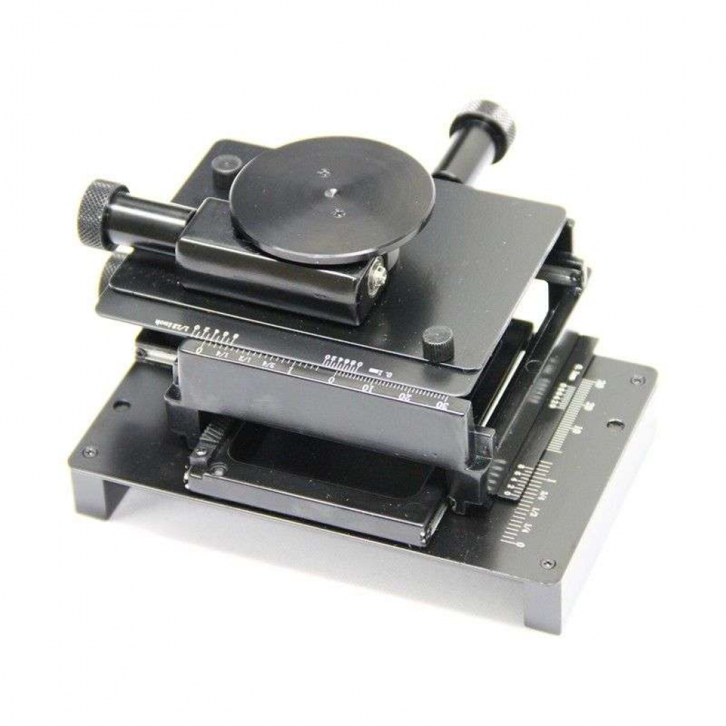 Platine XY DINO-LITE avec mesure et rotation 360° | Naturoptic